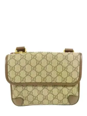 Gucci Gucci GG Canvas Shoulder Bag Neutrals