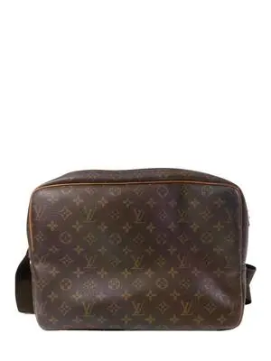 LOUIS VUITTON Reporter Monogram Shoulder Bag - Brown