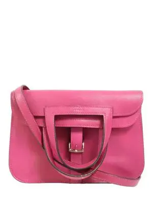 Hermès Hermès Halzan Crossbody Bag Pink