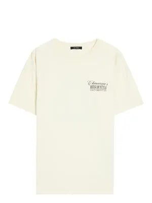 WILLY CHAVARRIA Easy Printed Cotton T-shirt - White