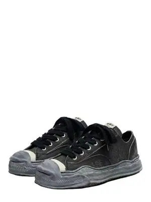 Mihara Yasuhiro Hank Og Chunky-sole Sneakers - Black