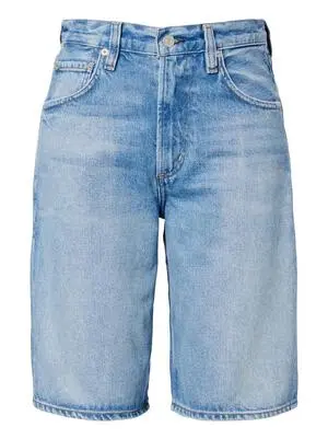 Citizens Of Humanity Court Denim Bermuda Shorts Blue