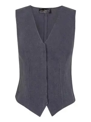 CORTANA Panelling Vest - Grey