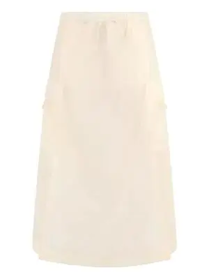 Herno Drawstring Cargo Skirt - Neutrals
