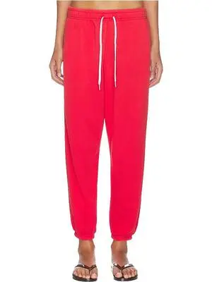 Polo Ralph Lauren Island Fleece Ankle Jogger Pants - Red