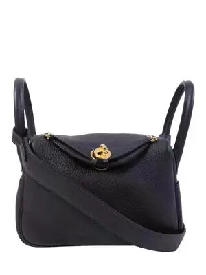 Hermès Mini Lindy Handbag - Blue