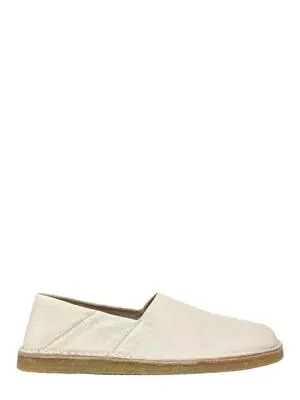 LEMAIRE Square Toe Slip-on Loafers - Neutrals