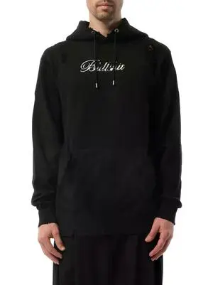 MASTERMIND WORLD Distressed Logo Hoodie - Black