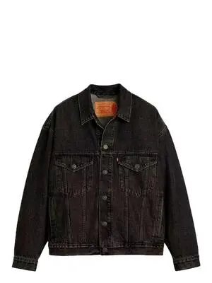 JORDAN X Levi's Type Iii Trucker Denim Jacket - Black