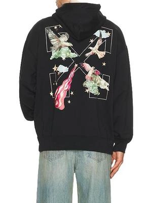 Off-White Dream Arrow Skate Hoodie - Black