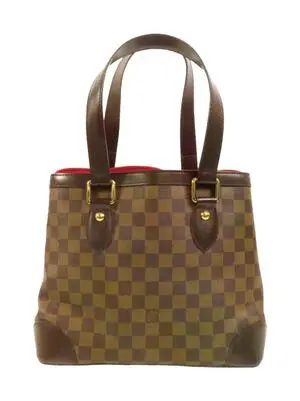 LOUIS VUITTON Damier Hampstead Pm Tote Bag - Brown
