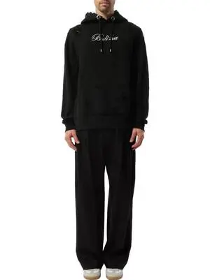 MASTERMIND WORLD Distressed Logo Hoodie - Black