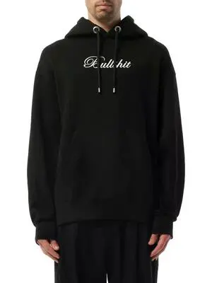 MASTERMIND WORLD Skull Print Drawstring Hoodie - Black