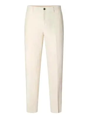 SELECTED Rafa Pleated Trousers - Neutrals