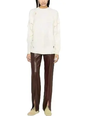 Iceberg Asymmetric Ripped Jumper - Neutrals