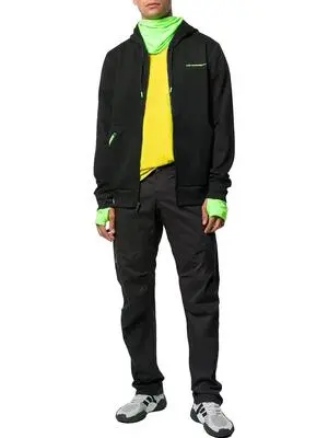 Oakley Printed Logo Hooded Jacket - Black