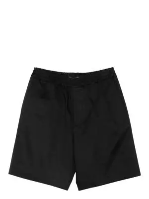 LOW BRAND George Stud-Embellished Tailored Shorts Black