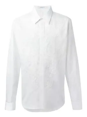 Givenchy Floral Macramé Shirt - White