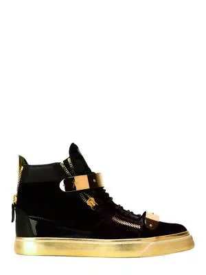 GIUSEPPE ZANOTTI Coby High-top Sneakers - Blue