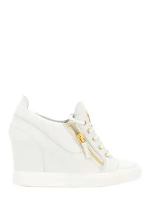 GIUSEPPE ZANOTTI Giuseppe Zanotti Sonya Wedge Sneakers White