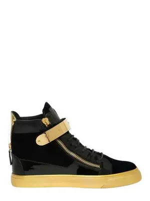 GIUSEPPE ZANOTTI Giuseppe Zanotti 'Coby' Hi-Top Sneakers With Buckle Detail