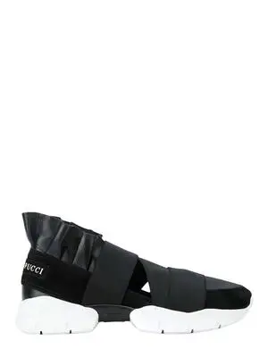 Emilio Pucci Strap Slip-on Sneakers - Black