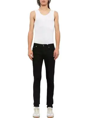 Givenchy Star Embroidered Skinny Jeans - Black