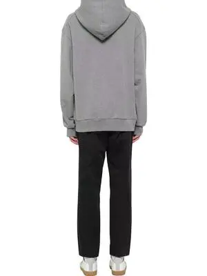 JUUN.J Wolf Print Hoodie - Grey