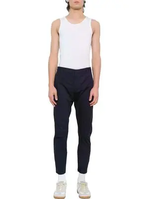 LANVIN Ruched Biker Trousers - Blue