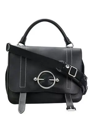 JW Anderson Large Disc Satchel - Black