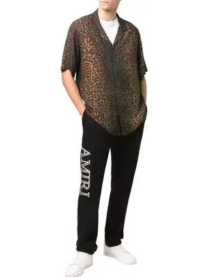 Amiri Logo Print Track Pants - Black