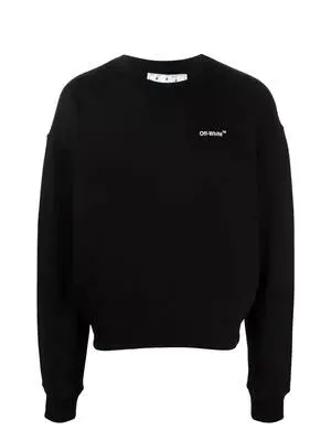 Off-White Caravaggio Arrow Over Sweatshirt - Black