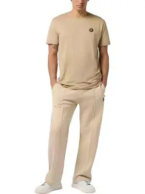 BILLIONAIRE Round-neck T-shirt - Neutrals