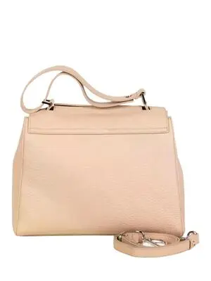 Orciani Sveva Pebbled-Texture Tote Bag Neutrals