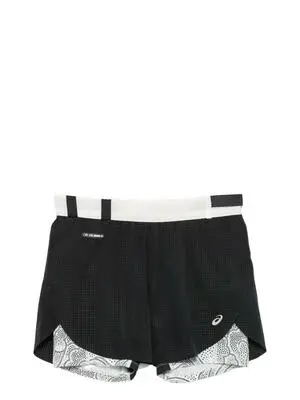 Asics Metarun Split Shorts - Black