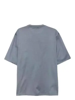 LOW BRAND Crew-neck Short-sleeve T-shirt - Blue