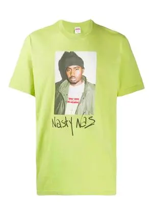 Supreme Nasty Nas Photographic-print T-shirt - Green