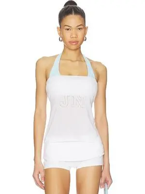 Frankies Bikinis X Jennie Margot Knit Tube Top - White