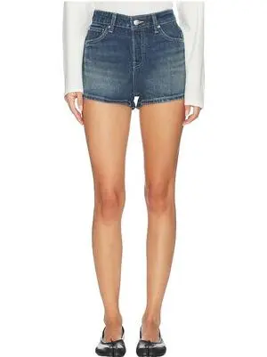 EB DENIM Cierra High Rise Short In . Also - Blue