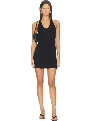 Cotton Citizen The Verona Racerback Mini Dress - Black