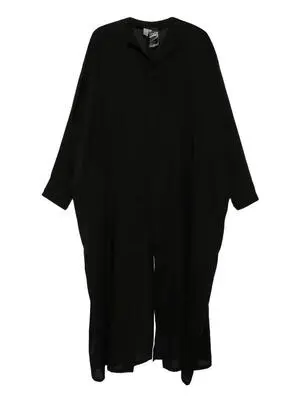 Yohji Yamamoto Sheering-effect Shirt - Black