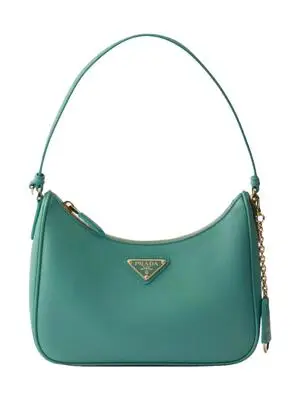Prada Re-edition 2005 Saffiano-leather Mini Bag - Green