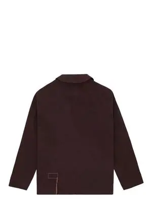 FORTELA Boulevard Patch-pocket Shirt Jacket - Brown