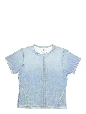 Rag & Bone Seam-detail T-shirt - Blue