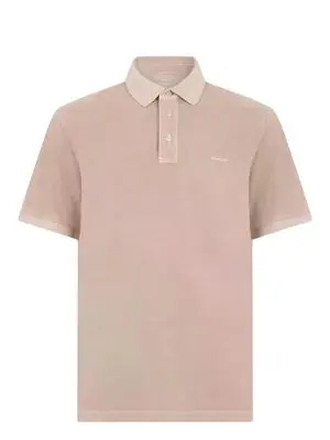 Gant Sunfaded Cotton Polo Shirt - Neutrals