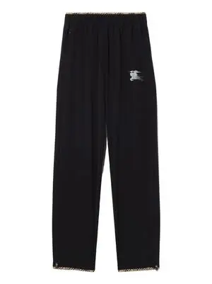 Burberry Stretch Nylon Jogging Pants - Black