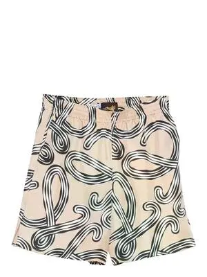 LOEWE LOEWE Paula's Ibiza Elastic Waistband Shorts