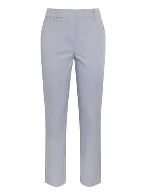 Eleventy Twill New York Trousers - Blue