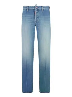 Dsquared2 Mid-rise Flared Jeans - Blue