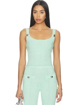Retrofete Aloe Knit Top In . Also - Mint